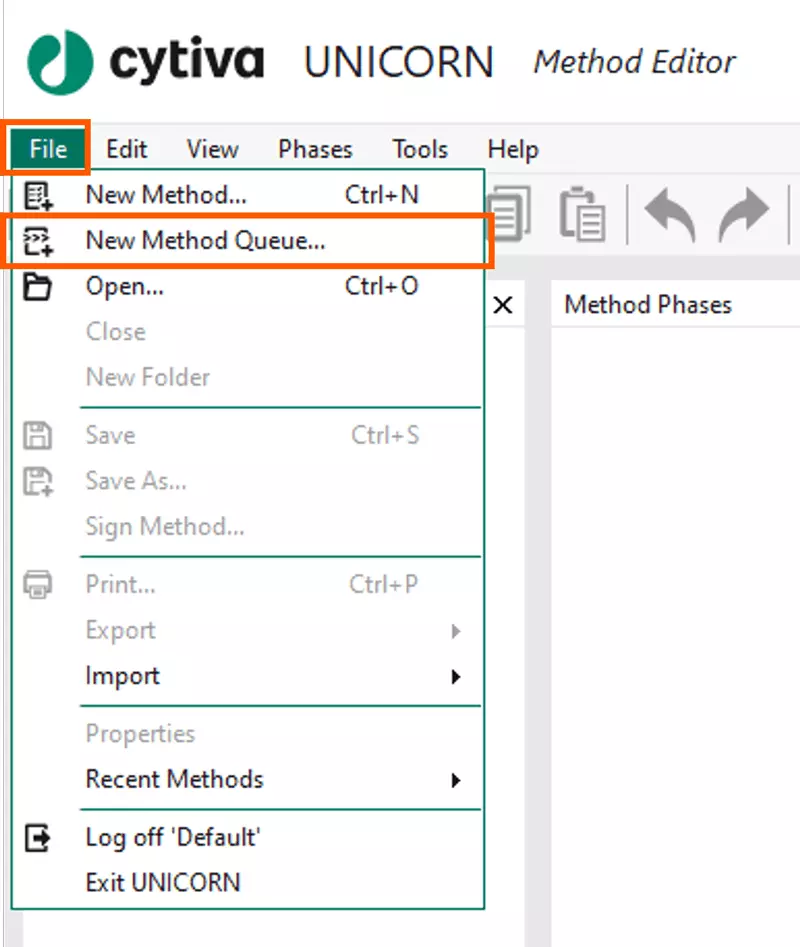 Method Editor | Cytiva