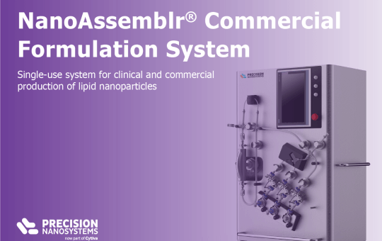 LNP脂质纳米颗粒-NanoAssemblr™ 商业化制备系统-思拓凡官网 | Cytiva
