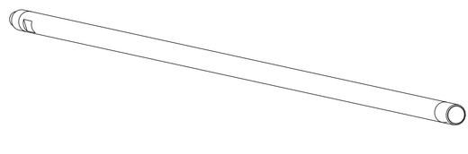 Extender rod for short column tube AxiChrom | Cytiva